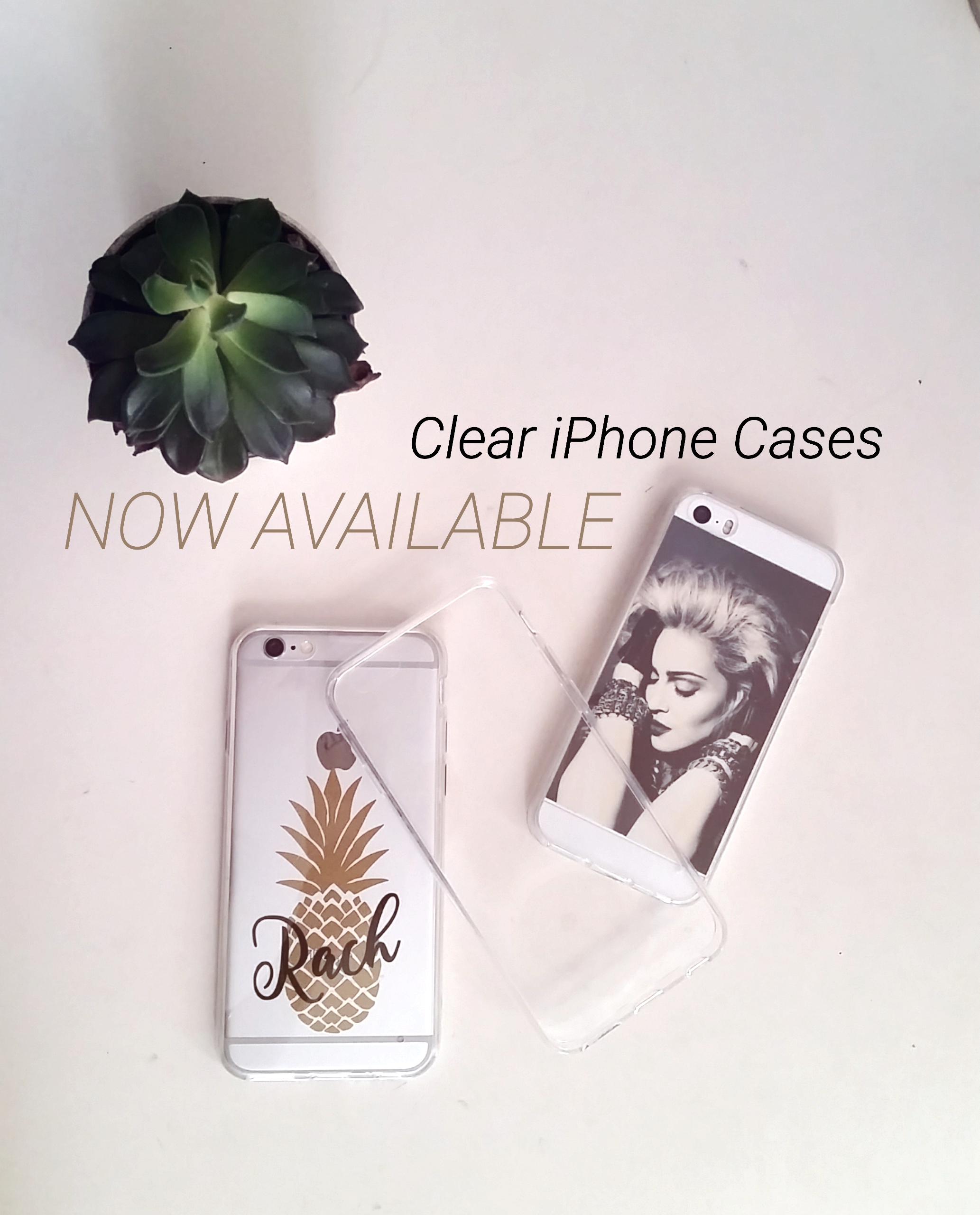 Now Available! Clear iPhone Cases • Decal Bar