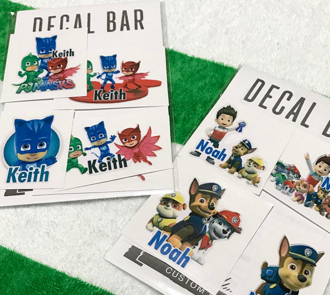 Sticker Tots • Decal Bar