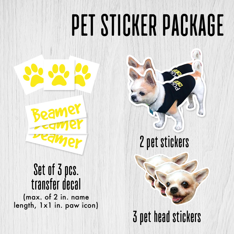 Pet-Lovers Package • Decal Bar